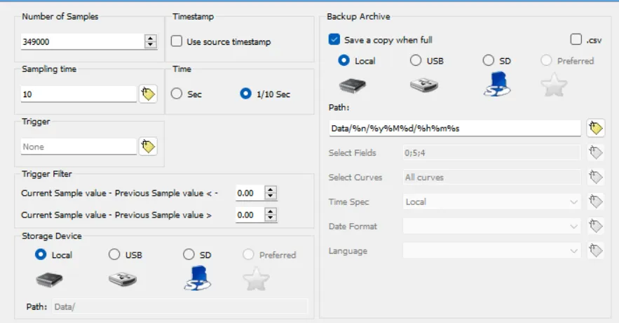 how to make trend of a variable in abb panel builder for CP600 HMI