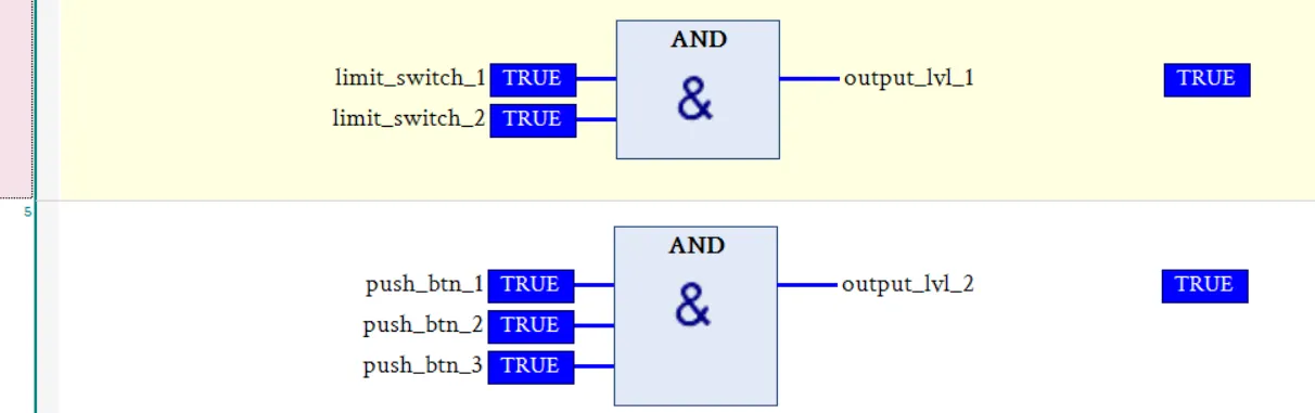 ABB Functional Block Diagram Boolean operator Blocks - AND, OR & XOR