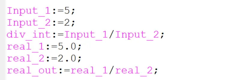 Mitsubishi PLC Structured Text Data Type - BOOL, INT, DINT, REAL ...