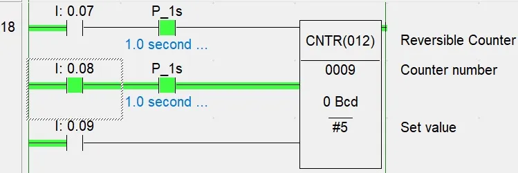 Omron PLC Counter Programming Instructions CX-Programmer