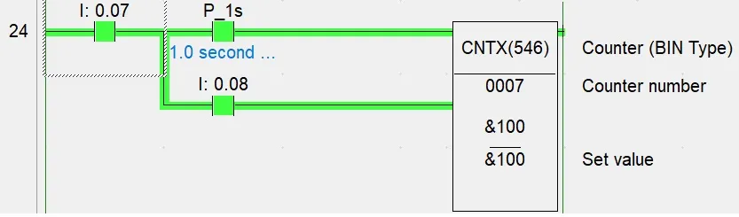 Omron PLC Counter Programming Instructions CX-Programmer