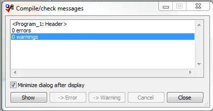 Panasonic Control FPWIN Pro Your First Program