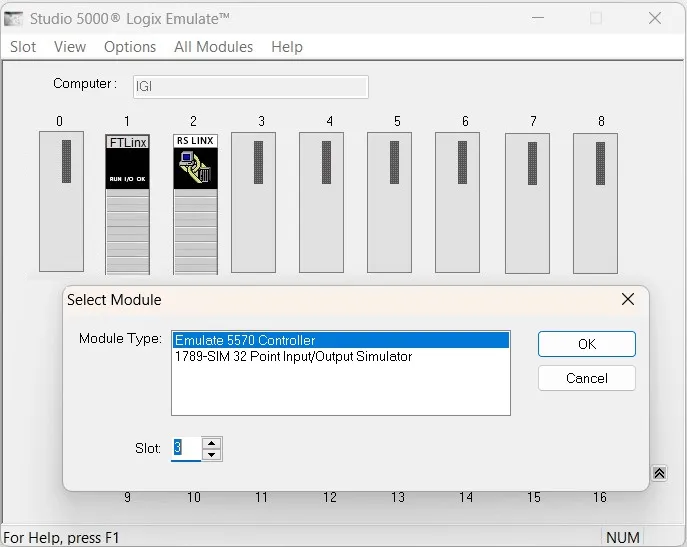How To Emulate Rslogix 5000 Controller Using Studio 5000 Logix Emulate